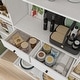 Multifunctional Kitchen Cabinetand Wine Cabinet Wine Glass Rack Pantry ...