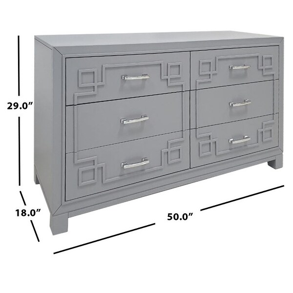 SAFAVIEH Couture Raina 6 drawer Dresser On Sale Bed Bath Beyond 31849513