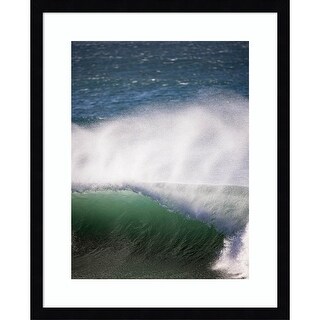Tube Wave by Shot by Clint Wood Framed Wall Art Print - Bed Bath ...