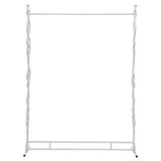 White Metal Bridal Dress Rack - Bed Bath & Beyond - 41499917