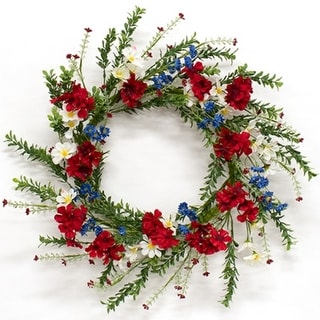 Americana Beauty Wreath - Bed Bath & Beyond - 38973349