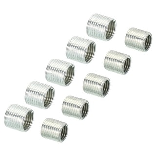 M10xM8 M12xM10 Thread Adapter Sleeve Reducing Nut 10mm Screw Connector ...