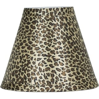 Cheetah Hardback Chandelier Lamp Shade, 3"x6"x5", Clip-on - Bed Bath ...