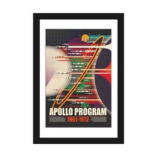 iCanvas "Apollo Program Space Missions" by WyattDesign - Bed Bath ...