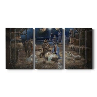 One Night In Bethlehem- Premium Gallery Wrapped Canvas - Ready to Hang ...