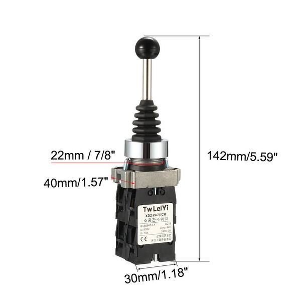 Joystick Switch Controllers 4 Position 4NO Momentary Type AC 600V 10A ...