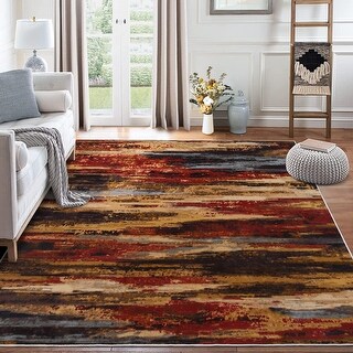 Garvee Abstract Area Rug Oil Painting Style Rugs - Bed Bath & Beyond ...
