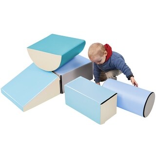 Soft Climb and Crawl Foam Playset,Safe Soft Foam Nugget Shapes Block ...