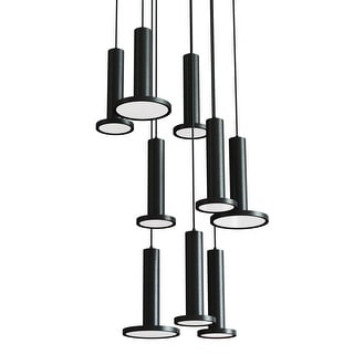 AFX Lighting LNAP99L30D1RND9 Luna 24" Wide LED Multi Light Pendant ...