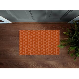 TRIANGULAR PRISM TERRACOTTA with Rubberized non-slip Backing Indoor ...