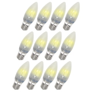 Viribright LED B11 E26 Chandelier Frosted Light Bulb - Bed Bath ...