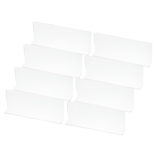 Shelf Dividers for Closet Organization, Acrylic Closets Separator ...