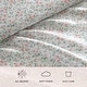 Laura Ashley Printed Satin Sheet Set - Bed Bath & Beyond - 42987347