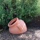 Natural Terracotta Fallen Pot or Hanging Pot with Loops Handles - Bed ...