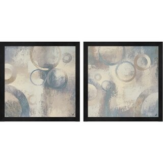 Michael Marcon 'Muted Cobalt' Framed Art (Set of 2) - Bed Bath & Beyond ...