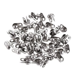 Ball Chain Connector, Ball Tips Clamshell Style Crimp Link Stainless ...