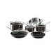Platinum 10-Pc. Cast Textured Nonstick Cookware Set - Bed Bath & Beyond ...