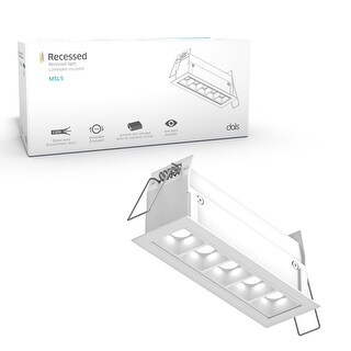 DALS Lighting 5 Light Micro spot LED Recessed Down Light - Bed Bath ...