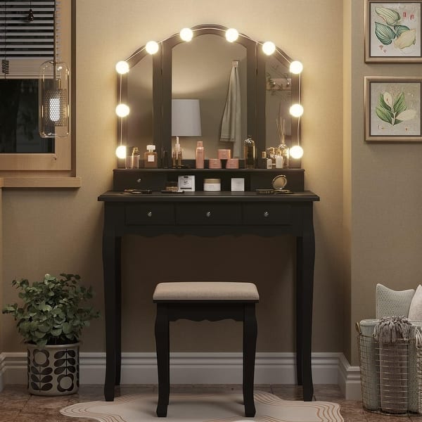 makeup mirrors with lights