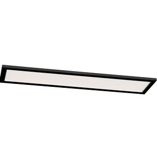 AFX LGNL4812LAJD4 Lugano 48" Wide LED Flush Mount Ceiling Fixture - Bed ...