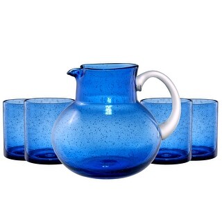 Artland Iris Pitcher with Set of 4 DOF Glasses - Bed Bath & Beyond ...