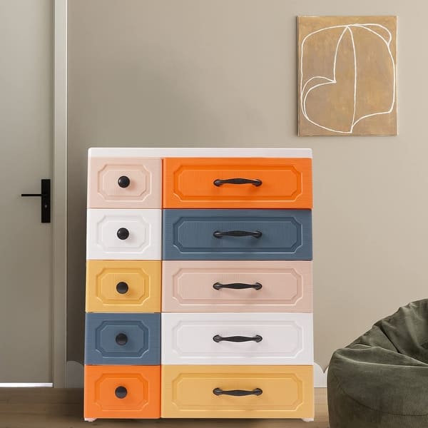 plastic chest drawer