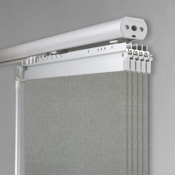 InStyleDesign Lucinda 5-Panel Single Rail Panel Track Extendable 58 ...