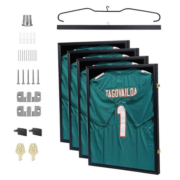 Jersey Frame Display Case Wood Display Case Shadow Box Extra Large ...