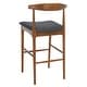 SAFAVIEH Lionel Retro 30-inch Bar Stool - 22 in. W x 21 in. D x 42 in ...