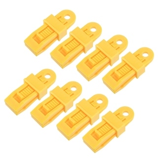 Tarp Clips, 7mm Snap Tighten Sliding Lock Grip Awning Clamp for Tent ...