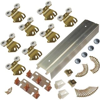 Johnson Prod. 96" 4Dr Bypass Hardware 2200F962 Unit: EACH - Bed Bath ...