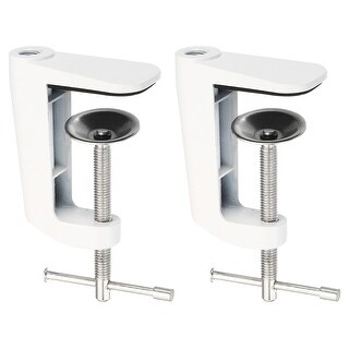 2Pcs 0.29"/M10 Thread Hole Table Mount Clamp for Microphone Arm Lamp ...