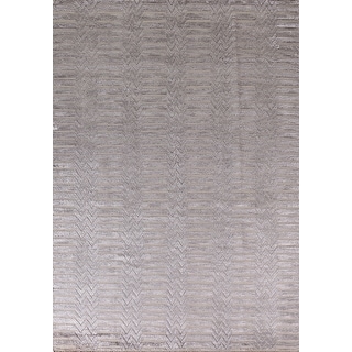 Earth Tone Chevron Moroccan Modern Area Rug Handmade Wool Carpet - 7'11 ...