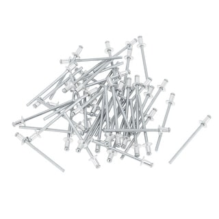 Open End Large Flange Blind Rivets 3mm Grip Diameter 6mm Flange ...