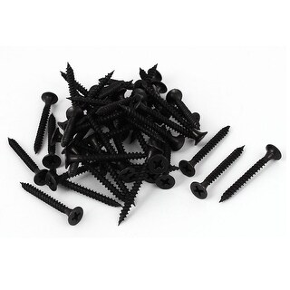 Zinc Plated Phillips Flat Head Self Tapping Screws 50pcs - Bed Bath & Beyond - 36371811