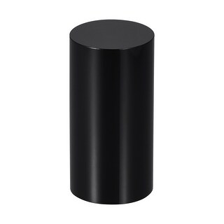 Black Acrylic Solid Cylinder Round Display Riser, 3.1 Inches x 1.6 ...