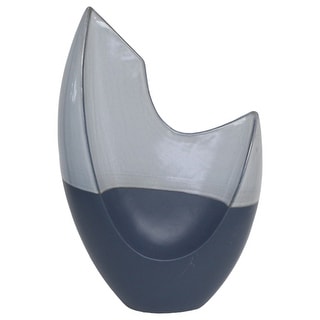 18" Marion Blue Ceramic Statuary, , 18"H, - 12" x 7" x 18" - Bed Bath ...