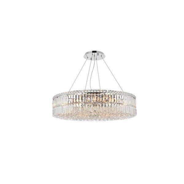 Maxine 32 Inch Chandelier - 32 Inch - Bed Bath & Beyond - 10159872