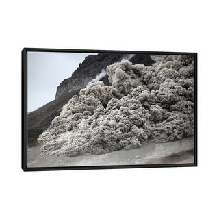 iCanvas "Pyroclastic Flow Descending The Flank Of Soufriere Hills ...