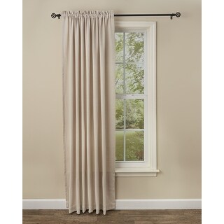 Park Designs Gray Checker Board Single Panel 56'' x 84" - 56" X 84 ...