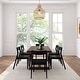 Plank and Beam 72" Classic Solid Wood Table and Chairs Dining Set - Bed ...