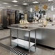 Kleensteel NSF Certified Heavy-Duty Stainless Steel Prep Table ...