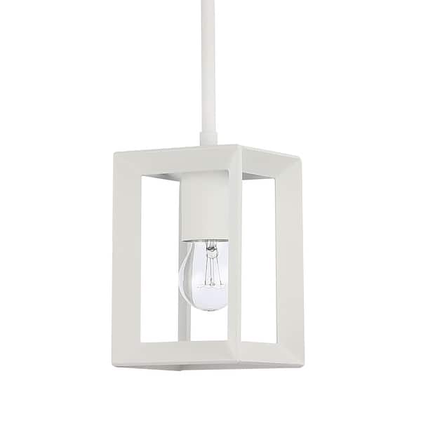 Golden Lighting Smyth 1-light Pendant in Natural White - Bed Bath ...