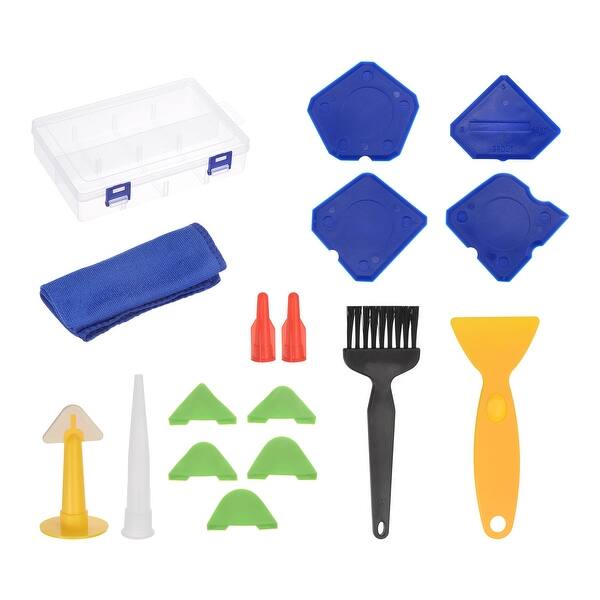 Silicone Caulking Tool Set (23 Pcs) Sealant Finishing Tool for Kitchen ...