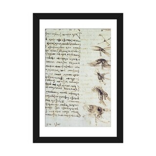 iCanvas "Scientific diagrams, from the 'Codex Leicester', 1508-12 " by ...