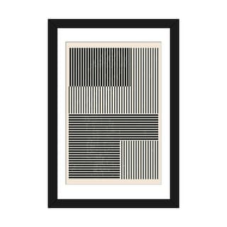 iCanvas "Black And White Geometric Shapes IV" by Jay Stanley - Bed Bath ...