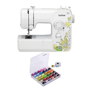 Brother 17-Stitch Lightweight Sewing Machine w/ Threads Set - Bed Bath ...
