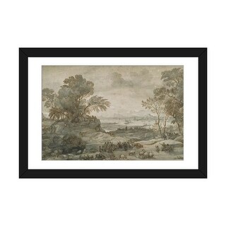 iCanvas "Landscape with Christ Preaching the Sermon on the Mount" by ...