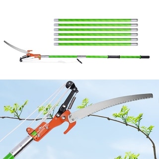 Pole Hedge Trimmer Pole Saw Extendable Tree Branch Cutter - Bed Bath ...