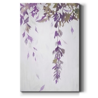 LEAF CASCADE II Premium Gallery Wrapped Canvas - Ready to Hang - Bed ...